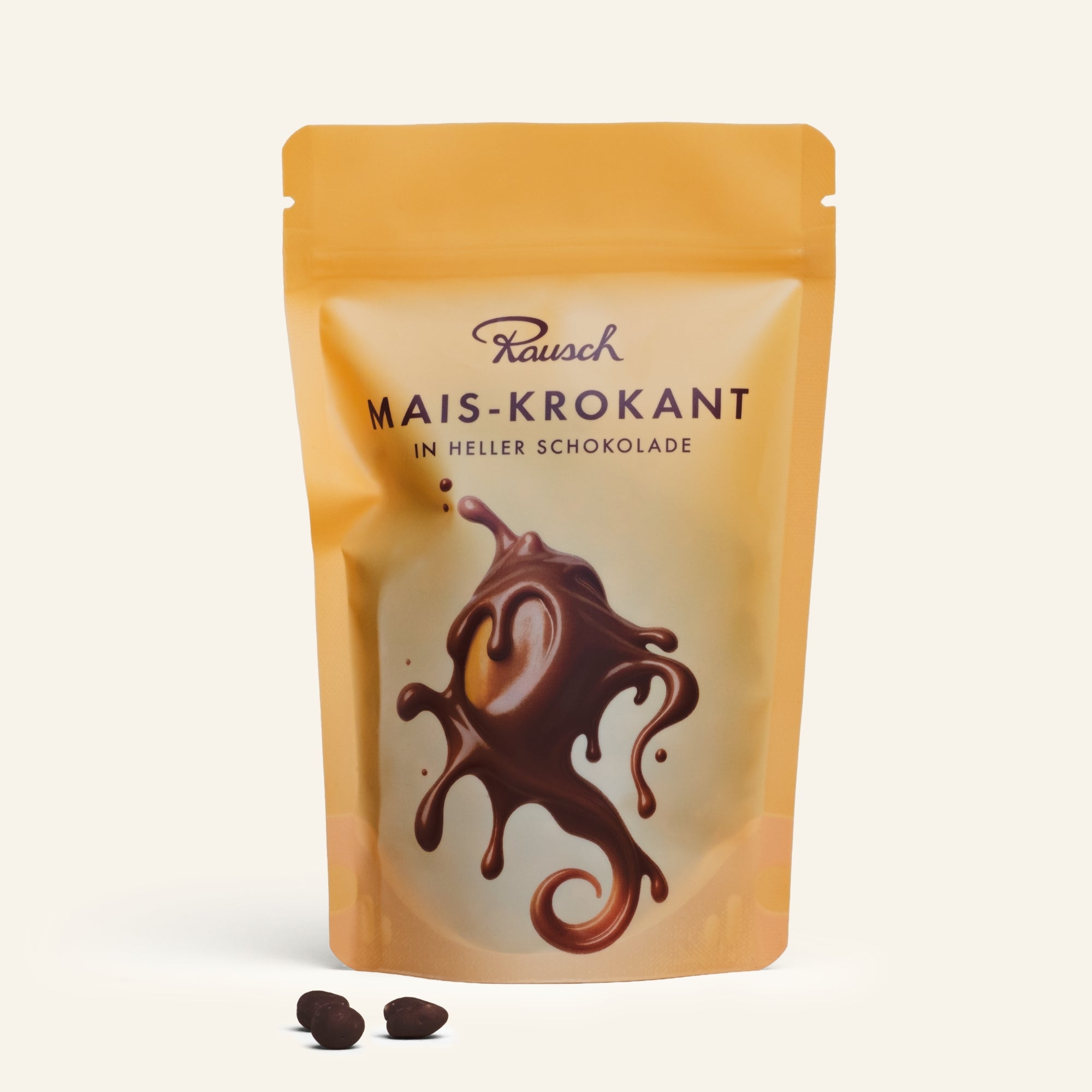 Chocolate-coated light corn brittle | Rausch